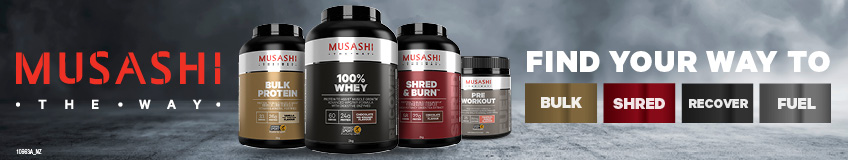 Musashi Performance Supplements & Nutrition | Sprint Fit NZ