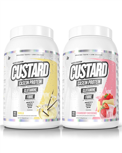 Muscle Nation Custard Casein Protein Combo | Sprint Fit NZ