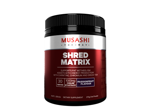 Musashi Shred Matrix | Sprint Fit NZ